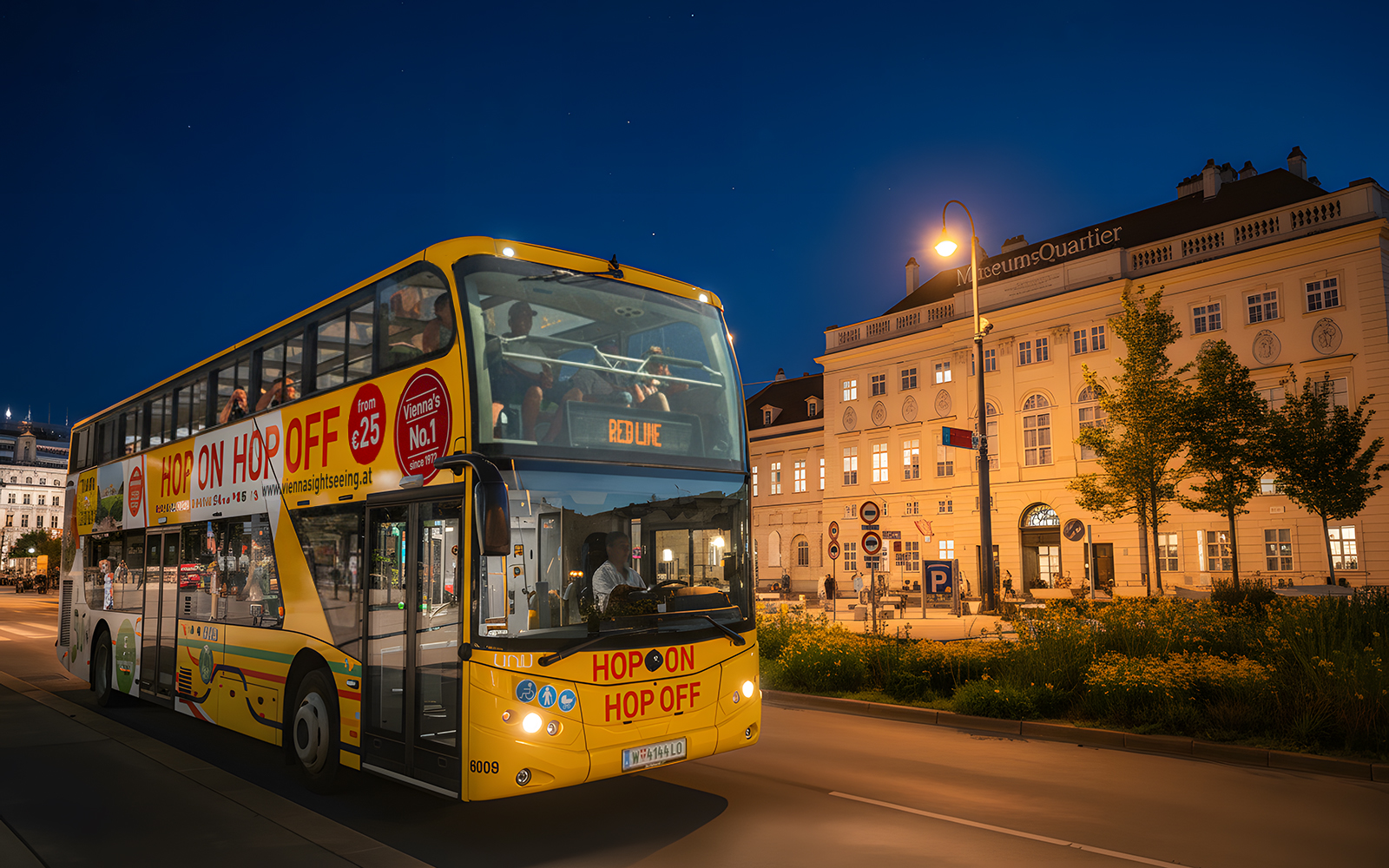 Vienna Night Tour | Enjoy a 1-Hour Panoramic Ride with Audio Guides ...